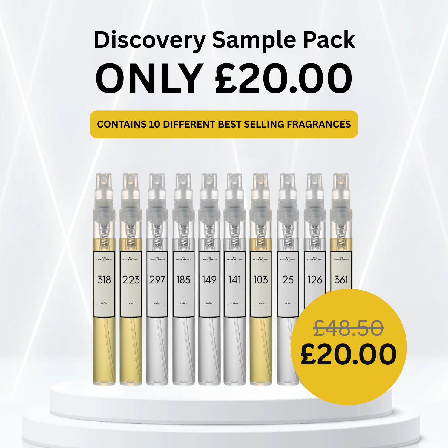 Discovery Sample Pack – The Scent Reserve